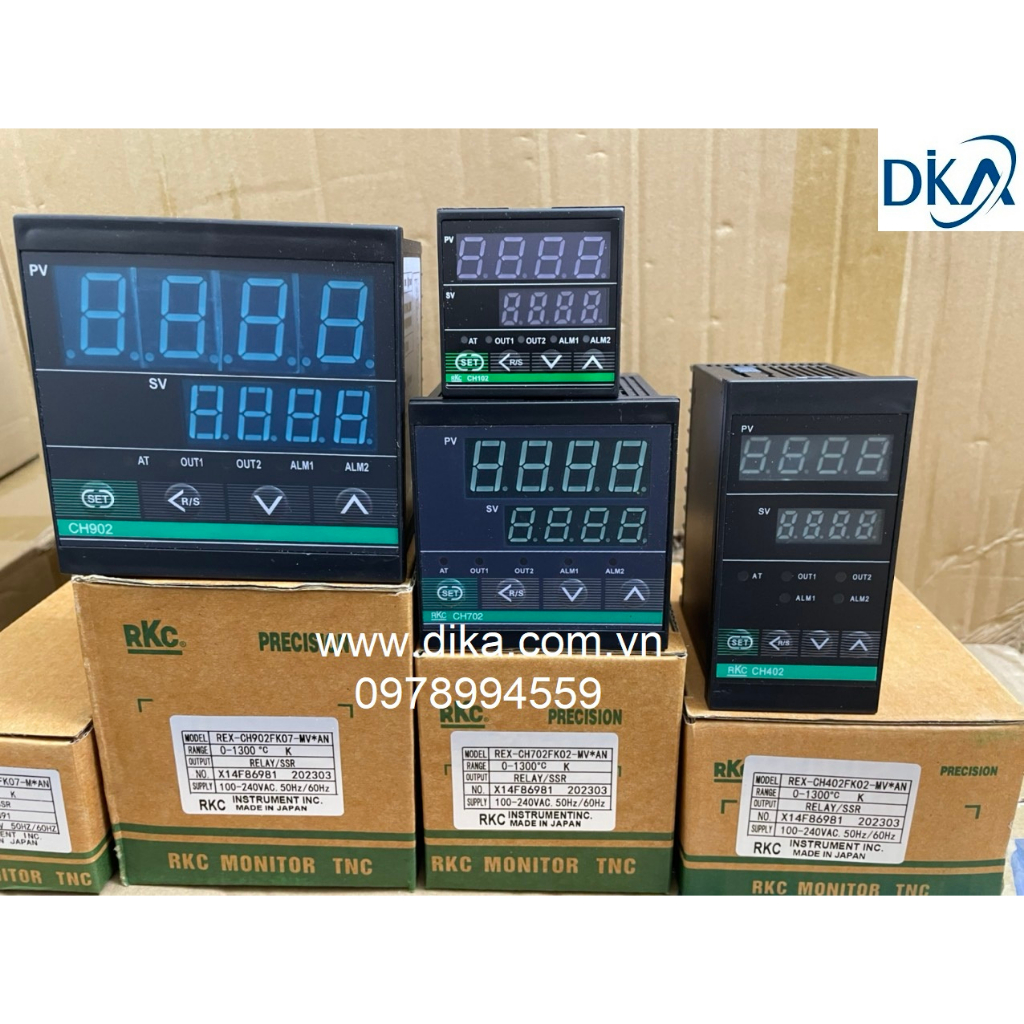 Đồng hồ nhiệt độ RKC REX CH102, CH402, CH702, CH902 | Shopee Việt Nam