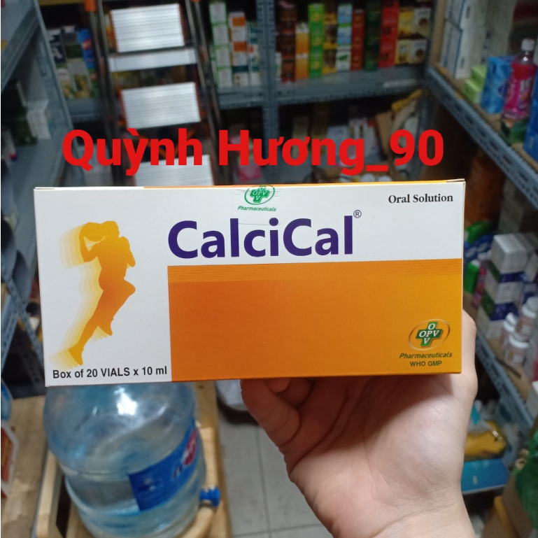( Chính Hãng ) CalciCal hộp 20 ống giúp bổ sung canxi cho cơ thể ...