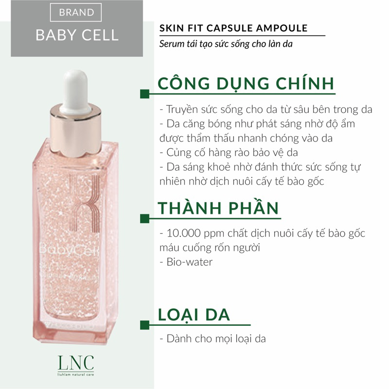 BABY CELL 50ml serum cấp ẩm, phục hồi, căng bóng | Shopee Việt Nam