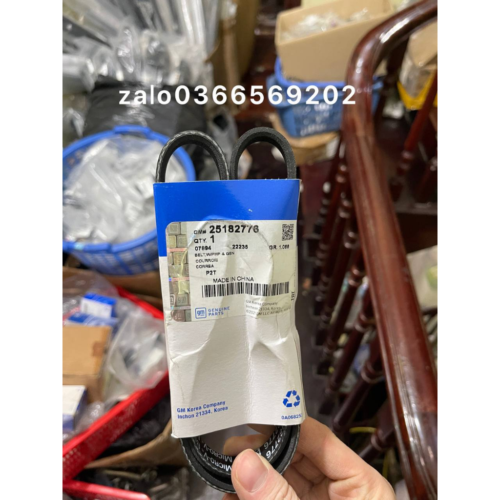 Dây curoa máy phát xe chevrolet spark m300 mã 25182776| xịn - chuẩn mã ...