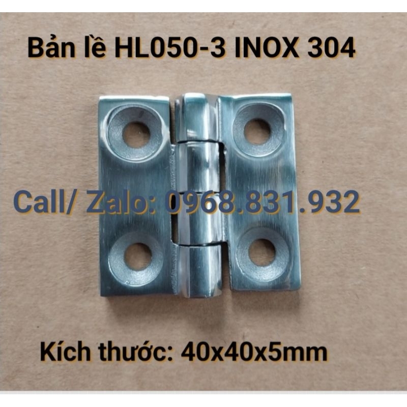 Bản lề HL050 inox 304/ Bản lề tủ điện INOX 304/ bản lề tủ cứu hỏa cao ...