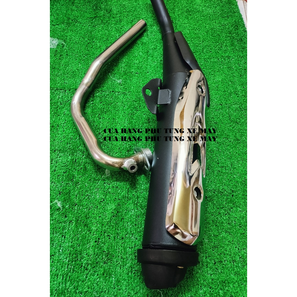 Pô tăng Raider Fi, Satria Fi ( pô móc ) tặng kèm ốp pô + đít pô tfx xịn ...
