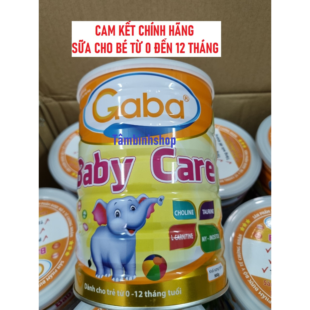 [900gr/hộp, HSD 2026] Gaba Baby Care cho bé từ 0 đến 12 tháng tuổi. | Shopee Việt Nam