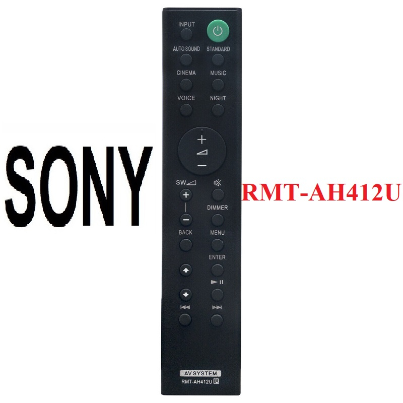 Remote soundbar SONY RMT-AH412U - Remote điều khiển loa thanh SONY RMT-AH412U dieu khien ...