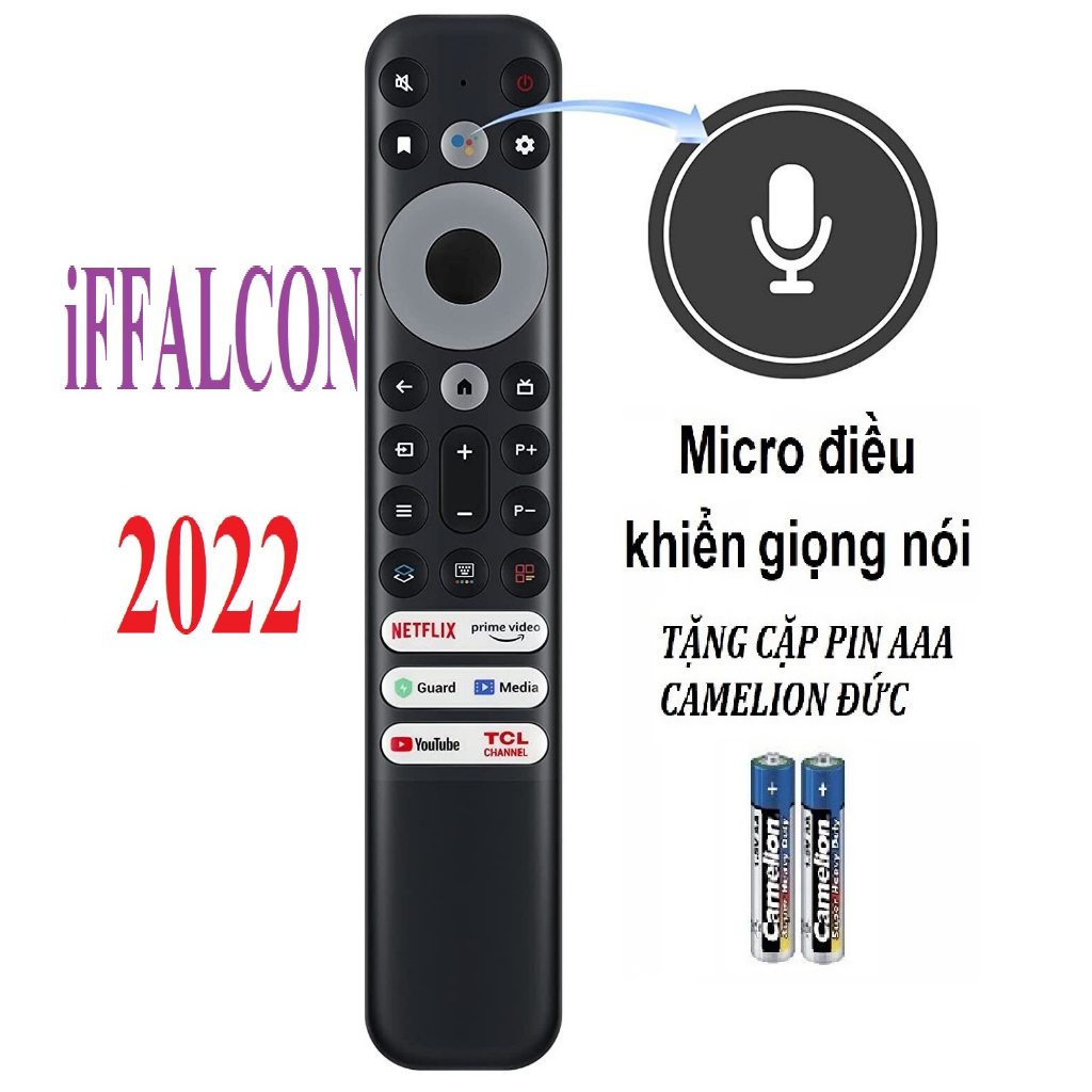 Remote điều khiển tivi iFFALCON 2022 MICRO ĐIỀU KHIỂN GIỌNG NÓI REMOTE ...