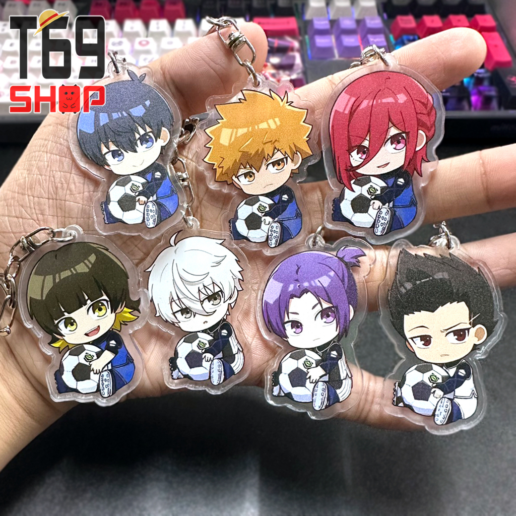 Móc khóa mica anime Blue Lock | Shopee Việt Nam