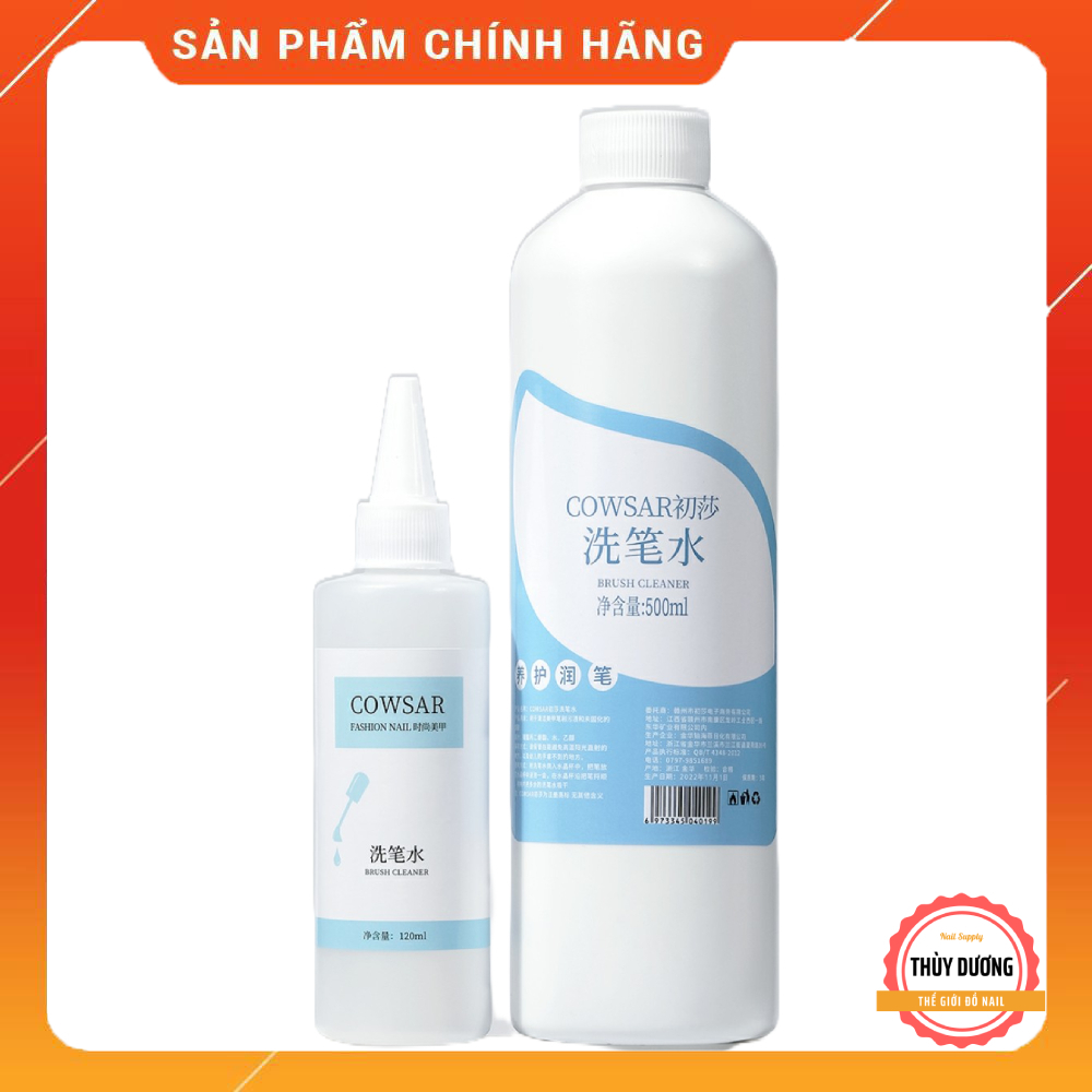 Nước rửa cọ, dưỡng cọ, phục hồi lông cọ Cowsar chính hãng | Shopee Việt Nam