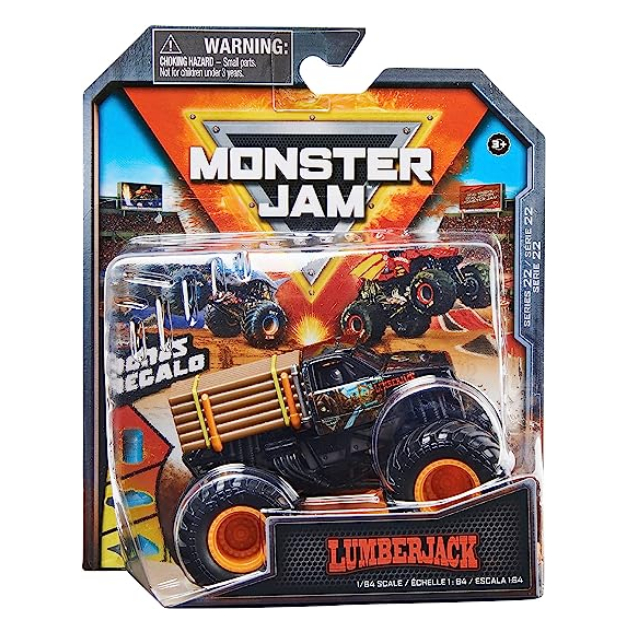 Mô Hình Xe Tải Quái Vật ( Monster Jam ) Official Lumberjack Monster ...