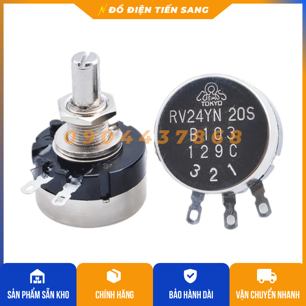 Hộp 10 Biến trở Tocos 10K RV24YN 20S-B103 (10 chiếc/hộp) giá rẻ ...