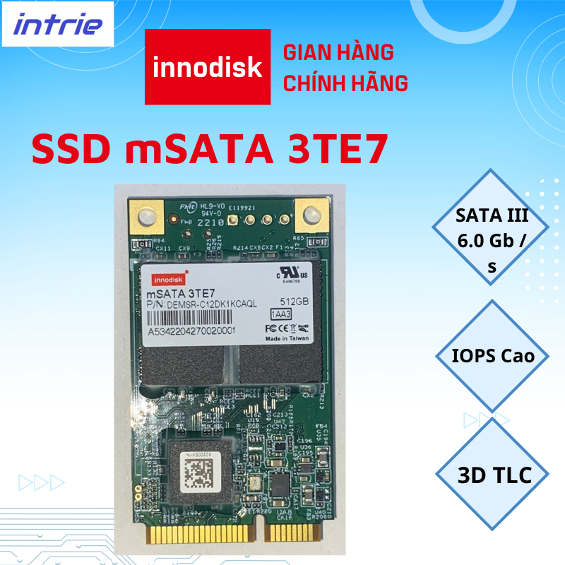Ổ Cứng SSD mSATA Innodisk 3TE7 | Shopee Việt Nam