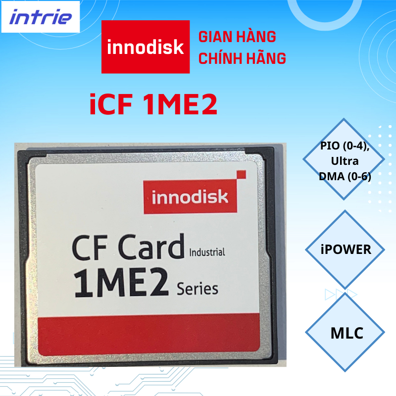 Thẻ Nhớ Compact Flash Card Innodisk iCF 1ME2 | Shopee Việt Nam