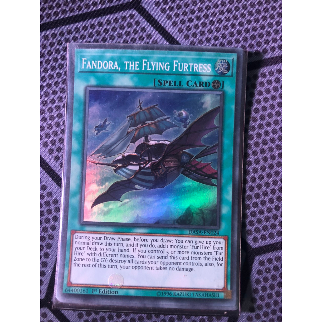 Fandora, the Flying Furtress - DASA-EN024 - Super Rare 1st Edition ...