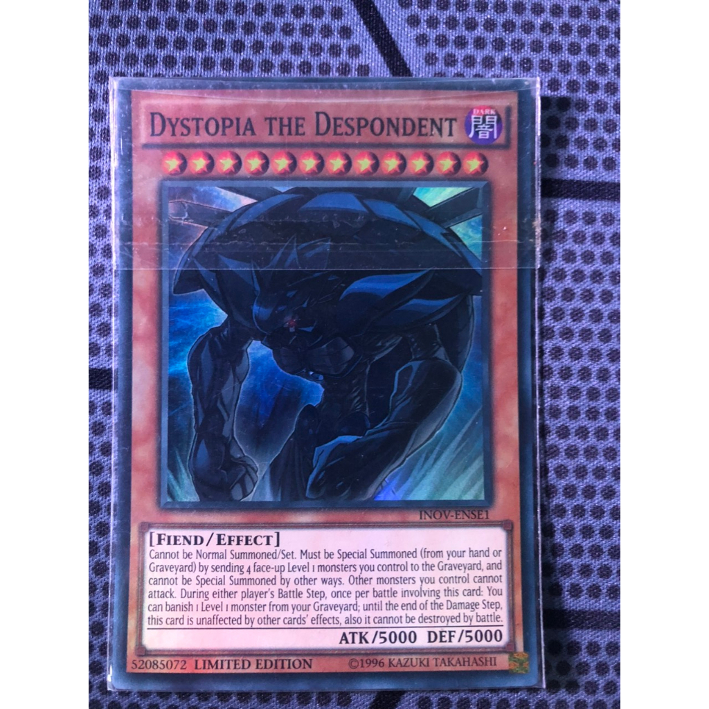 Dystopia the Despondent - INOV-ENSE1 - Super Rare Limited Edition ...