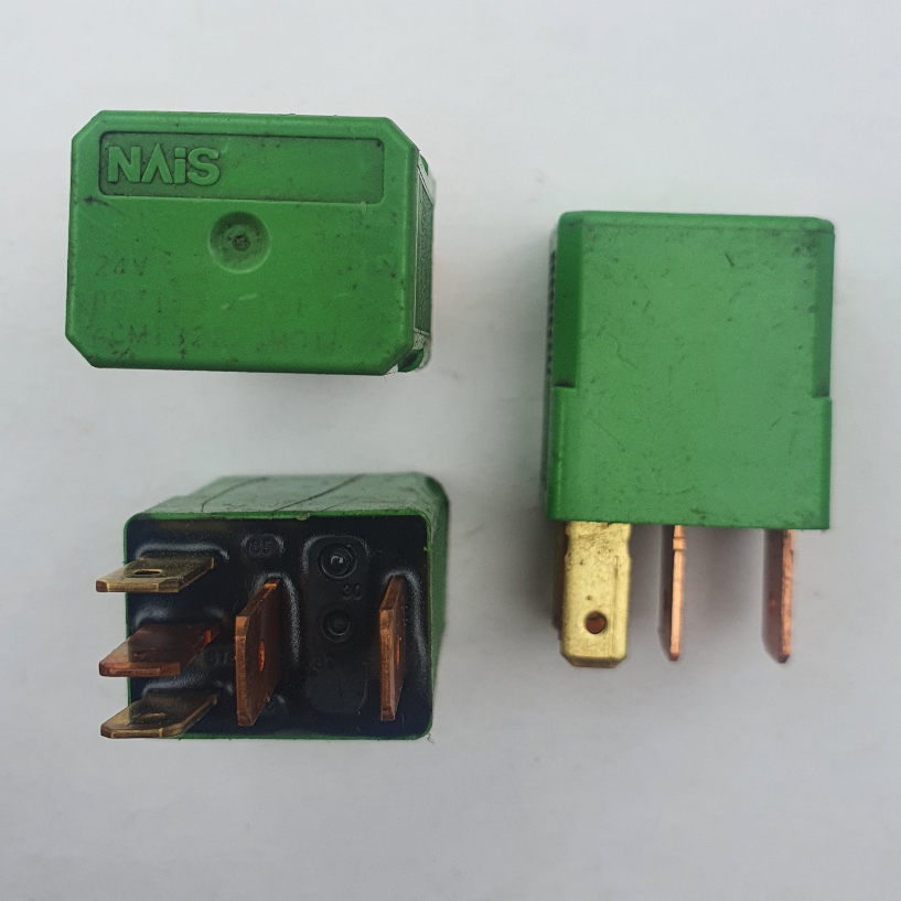 [ NHẬT BÃI ZIN] Relay NAIS 12v, 24v thân nhỏ 4,5 chân, chống nước - Phụ ...