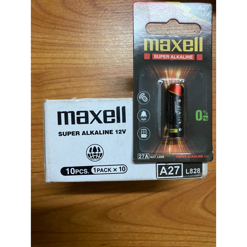 Pin A27 Maxell 12V vỉ 1 viên chính hãng | Shopee Việt Nam