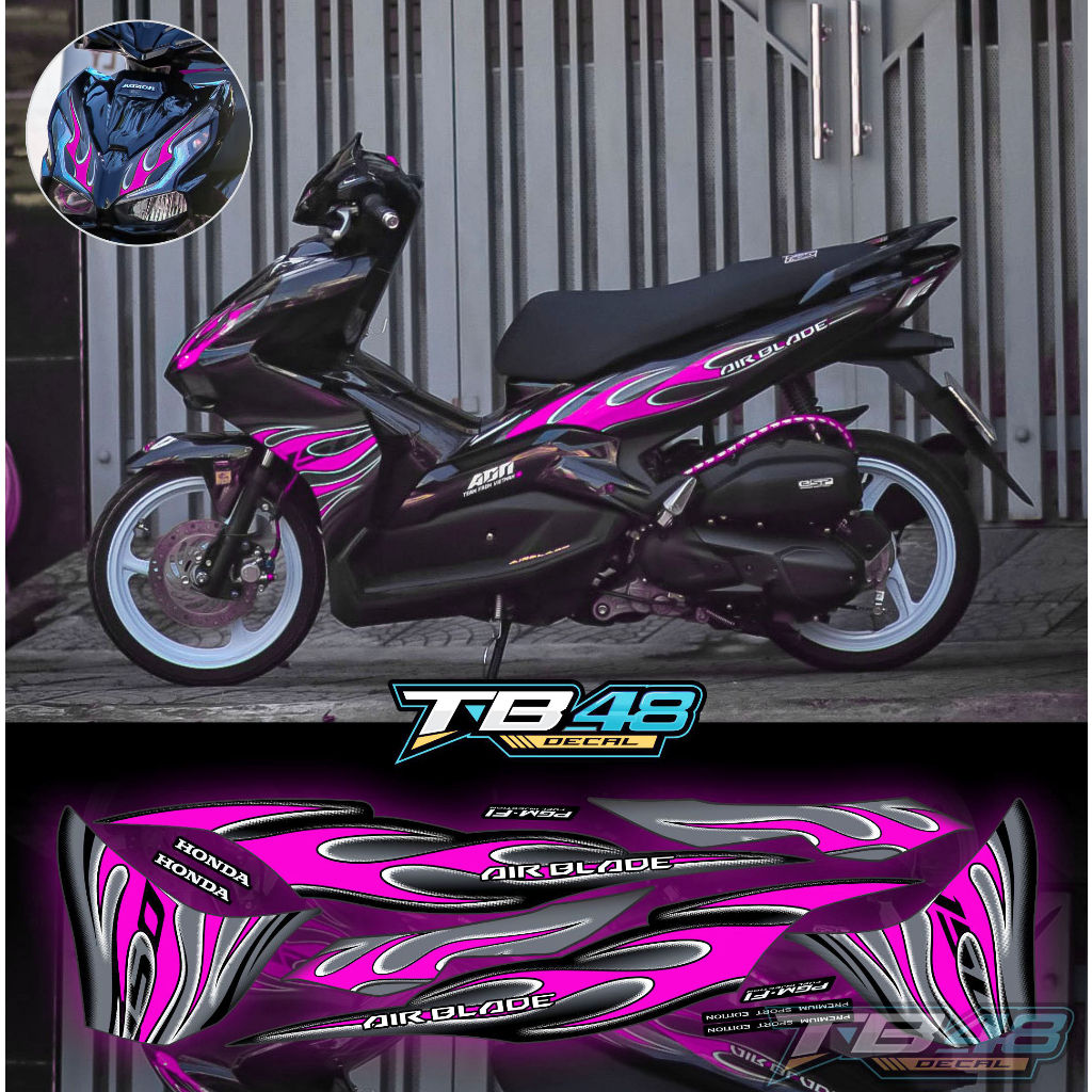 Tem lửa AB 2016 > 2020 Đen phối đủ màu lựa chọn | Shopee Việt Nam