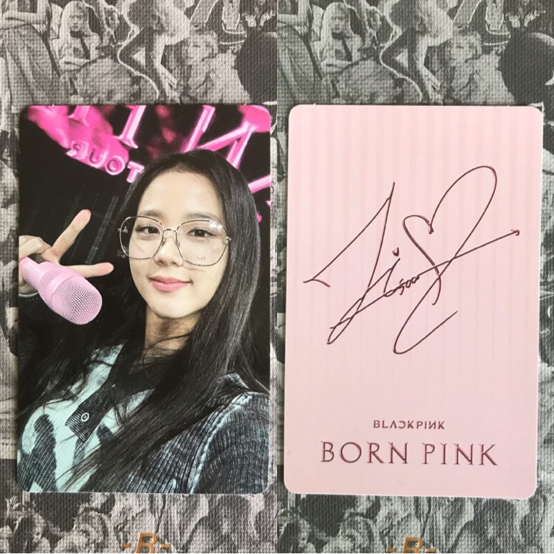 [official Toploader]blackpink Card Jisoo Jennie Blackpink 2nd Vinyl
