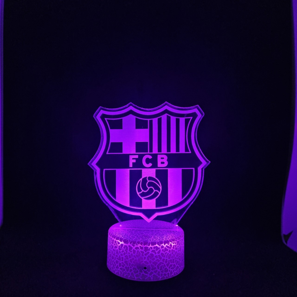 Đèn led trang trí 16 màu logo CLB manchester united, liverpool, chelsea ...