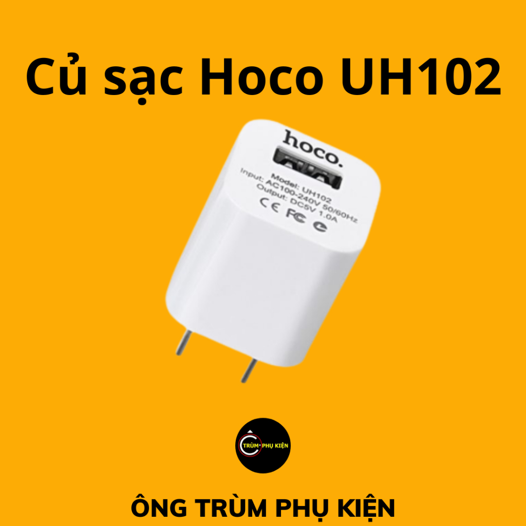 Củ sạc HOCO UH102 Chính Hãng Hỗ trợ sạc 5W cho các thiết bị | Shopee ...
