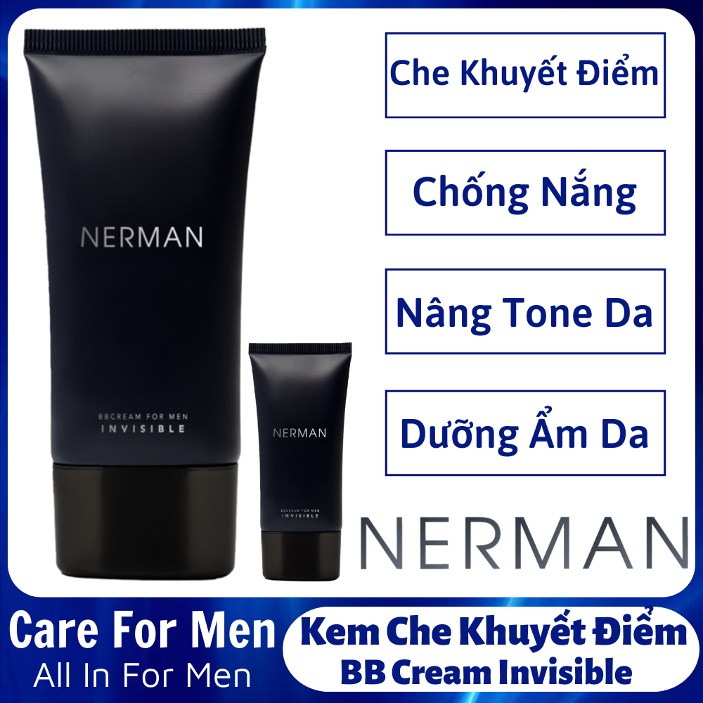 Kem Che Khuyết Điểm Nerman BB Cream Invisible 3 In 1 Giúp Che Khuyết ...