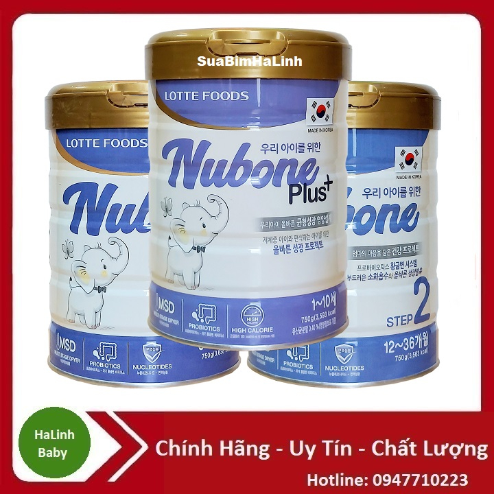 [Chính Hãng] Sữa Nubone Plus+, Step 1, Step 2 750gr (Date 2025 ...