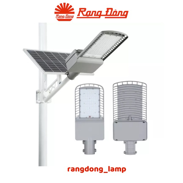 [Tương đương 300W]Đèn đường-ngõ xóm Năng lượng mặt trời 25W Rạng Đông siêu sáng CSD01.SL.RF 25W ...