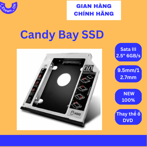 Candy Bay SSD - Thay thế ổ đĩa DVD cho laptop của bạn | Shopee Việt Nam