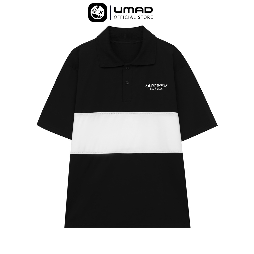 Áo polo local brand Umad Unisex tay lỡ chất cá sấu cotton form rộng mẫu ...