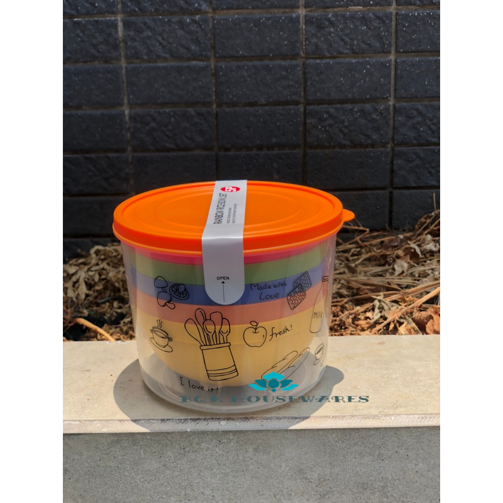 Bộ 5 Chén Màu Rainbow 5P Lock&Lock - HPP511S5 | Shopee Việt Nam