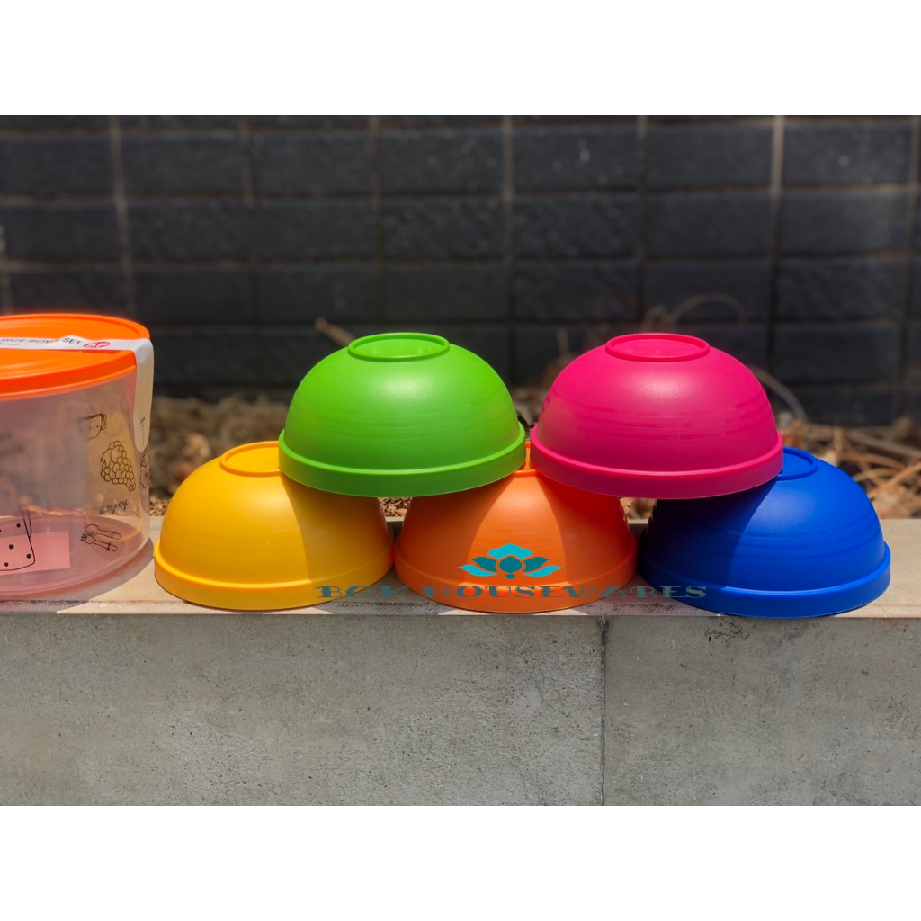 Bộ 5 Chén Màu Rainbow 5P Lock&Lock - HPP511S5 | Shopee Việt Nam