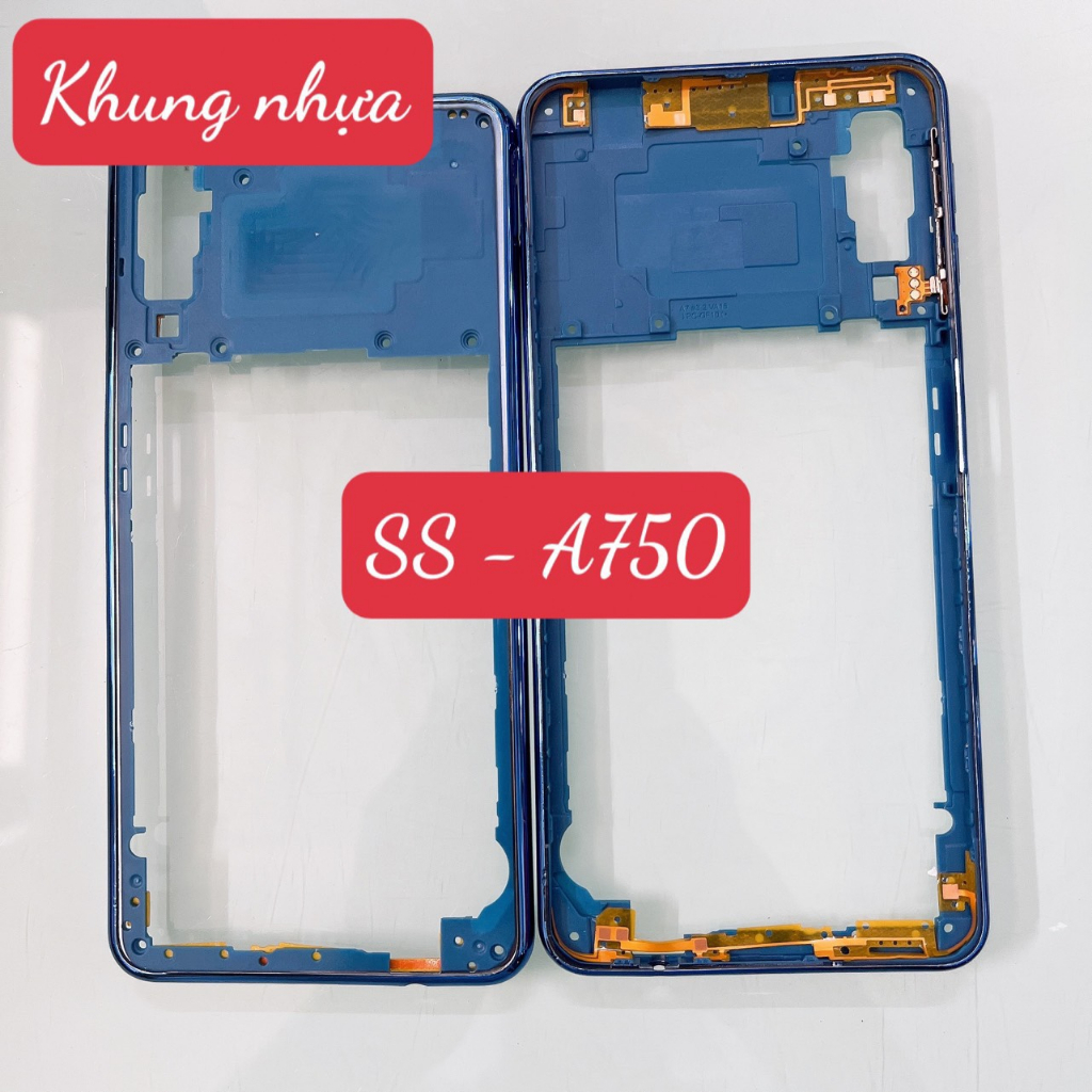 Khung nhựa, khung viền, sườn nhựa, viền nhựa vỏ samsung A750, midle ...