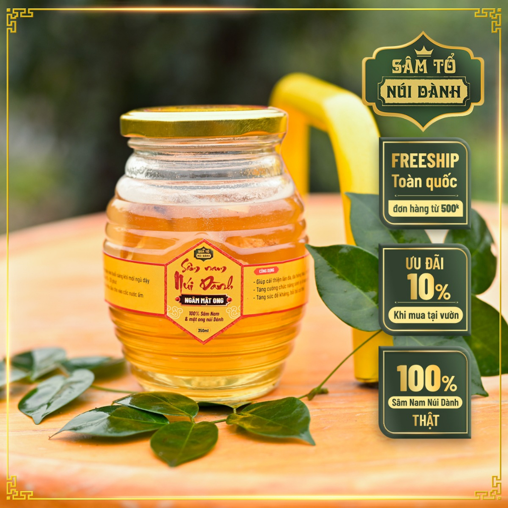 Sâm Nam núi Dành ngâm mật ong 350ml - Sâm Tổ Núi Dành | Shopee Việt Nam