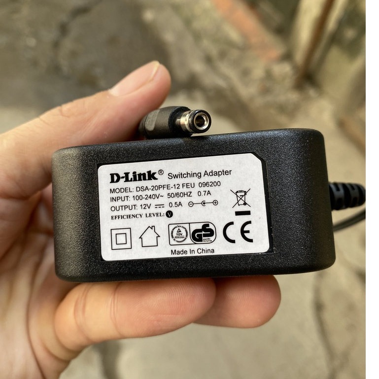 Adapter nguồn 12V 0.5A chính hãng Dlink | Shopee Việt Nam