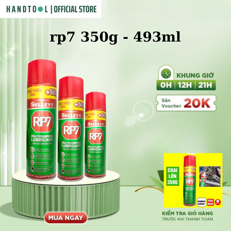 Chai Xịt RP7 350g Selleys HANDTOOL Dầu Chống Rỉ Sét Và Bôi Trơn ...