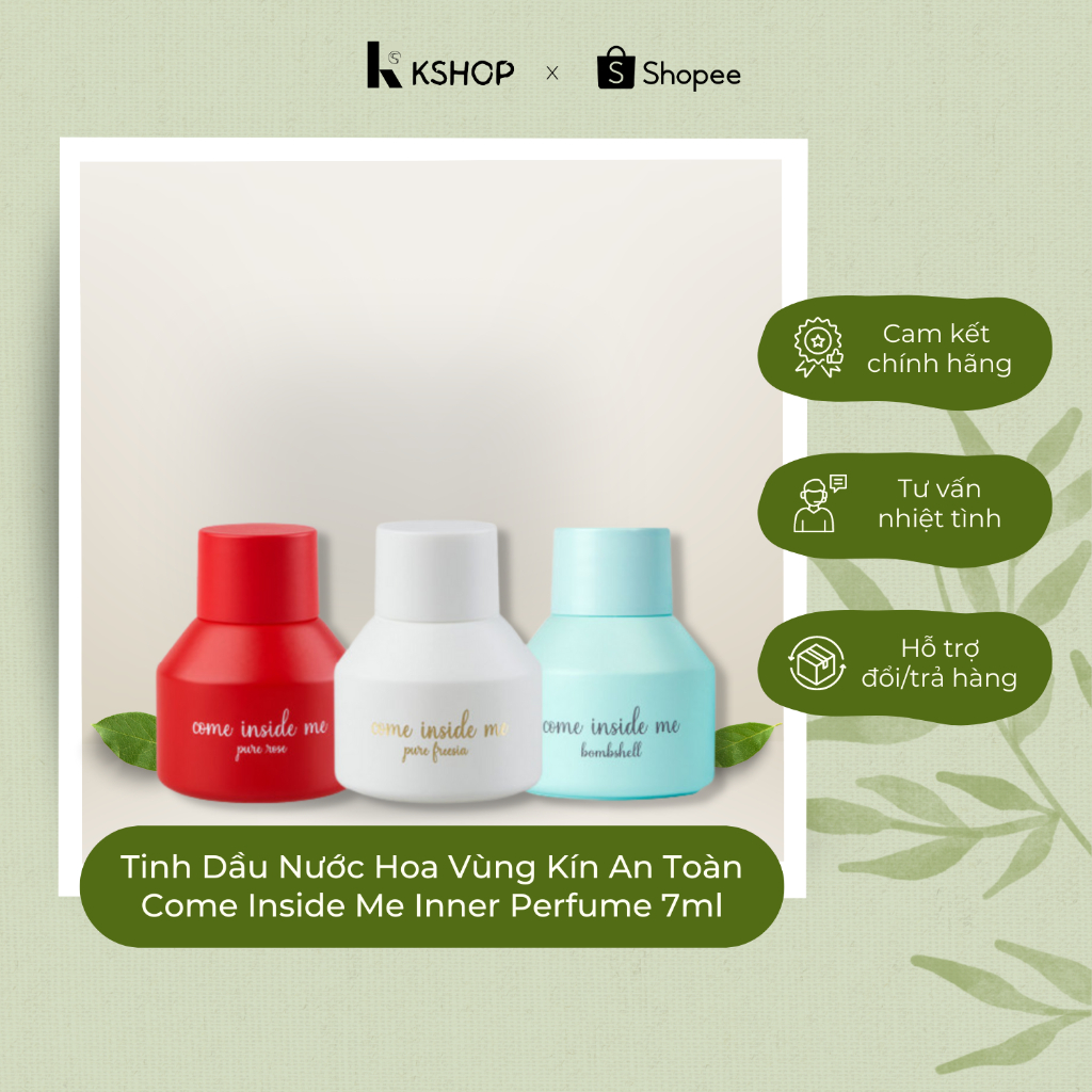 Tinh Dầu Nước Hoa Vùng Kín Nữ Thơm Lâu An Toàn Come Inside Me Inner ...