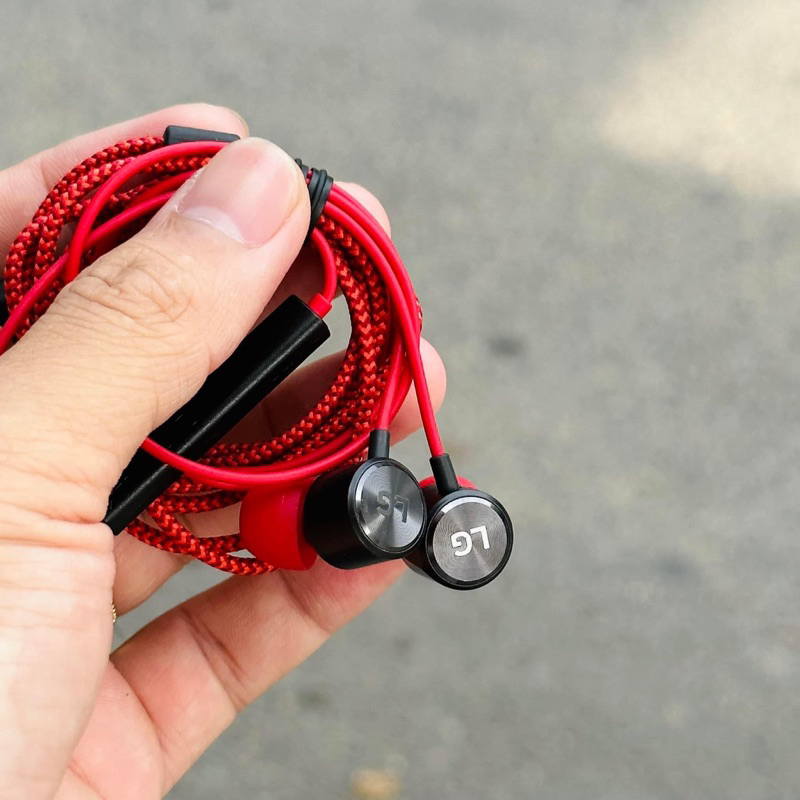 TAI NGHE LG QUADBEAT 3 ZIN MÁY G4/ G5/ G6/ G7 BASS NGON, CHẤT ÂM SÁNG ...
