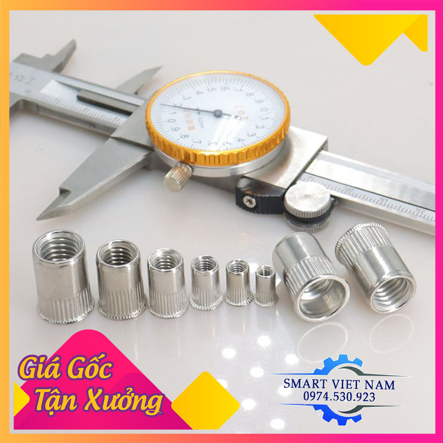 Ecu rút,đai ốc rút M4,M5,M6,M8,M10,inox 304,Combo 10 Chiếc | Shopee Việt Nam