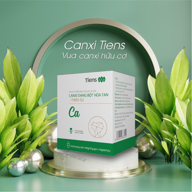 Canxi Tiens Thiên Sư dạng bột hoà tan hộp 10 gói | Shopee Việt Nam
