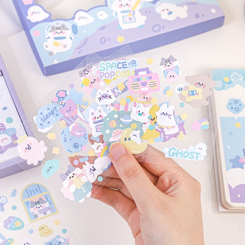 Enjoymore 1 Tấm Sticker PVC Cute Dán Bình Nước, Tủ Nhựa Trang Trí Nhãn ...