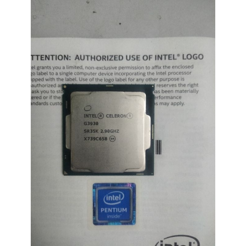 CPU Intel G3930 (2.90GHz, 2M, 2 Cores 2 Threads) | Shopee Việt Nam