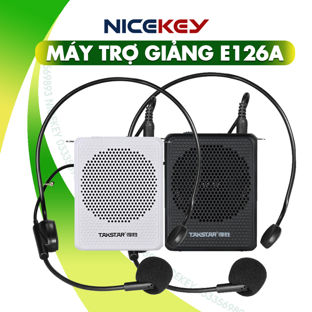 Máy Trợ Giảng TAKSTAR E126A Sử Dụng 15h, Gọn Nhẹ , Công Xuất 8W [BẢO HÀNH 1 NĂM] | Shopee Việt Nam