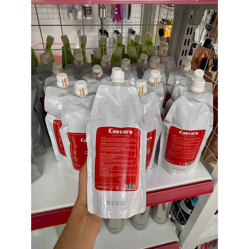 Hấp Dầu COLLAGEN CANVARO MACA Phục Hồi 500Ml | Shopee Việt Nam