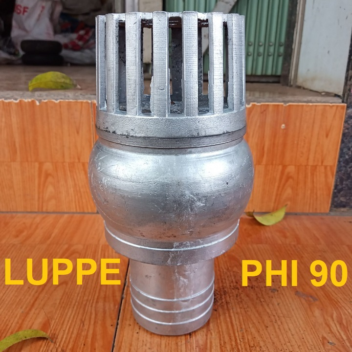 Luppe Máy Bơm 1 Chiều Nhôm Minh Hà, Lúp Bê Chõ Bơm Giếng, Rọ Hút Phi 90 ...