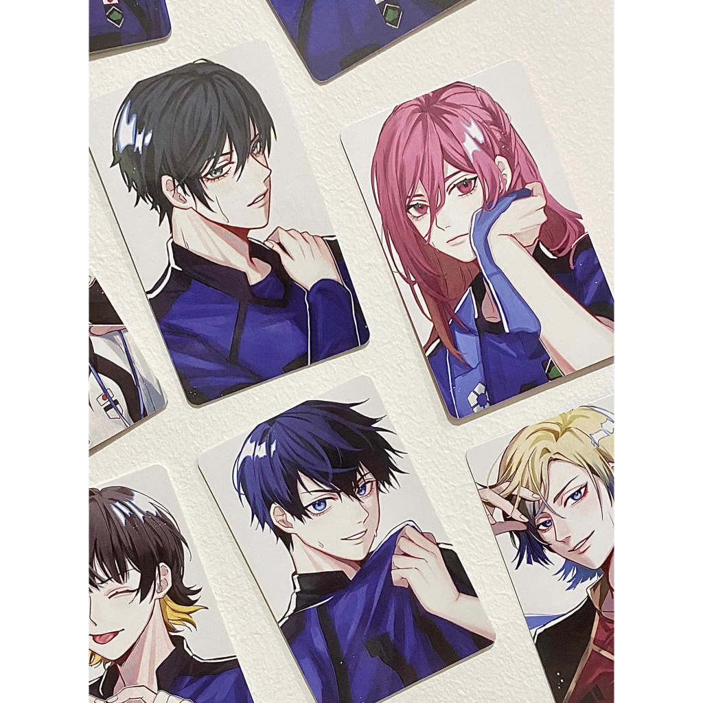 [Card + Artprint] Card bo góc - Tranh vẽ Blue Lock by Loading Gâu Gâu ...