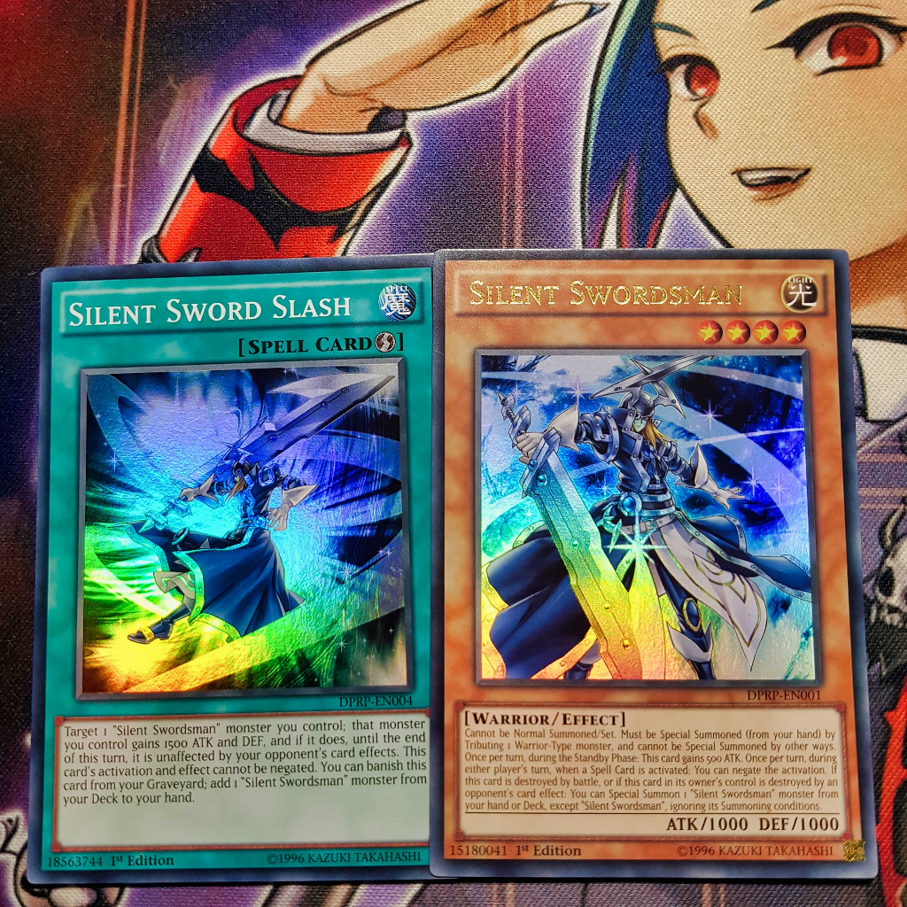 Bộ thẻ bài Yugioh: Silent Swordsman & Silent Sword Slash | DPRP ...