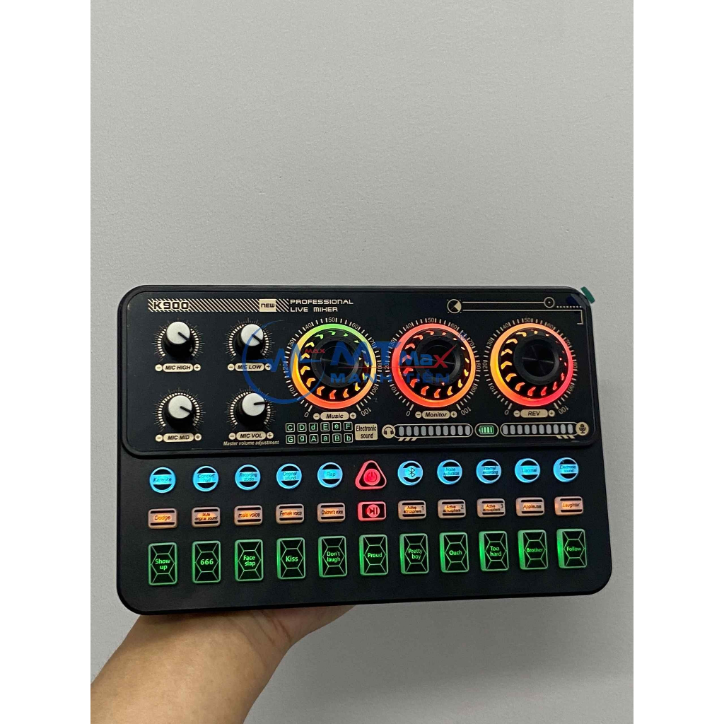 Sound Card K900 Thế Hệ Mới, Âm Thanh Sống Động, Hiệu Ứng Vui Nhộn, Giả ...