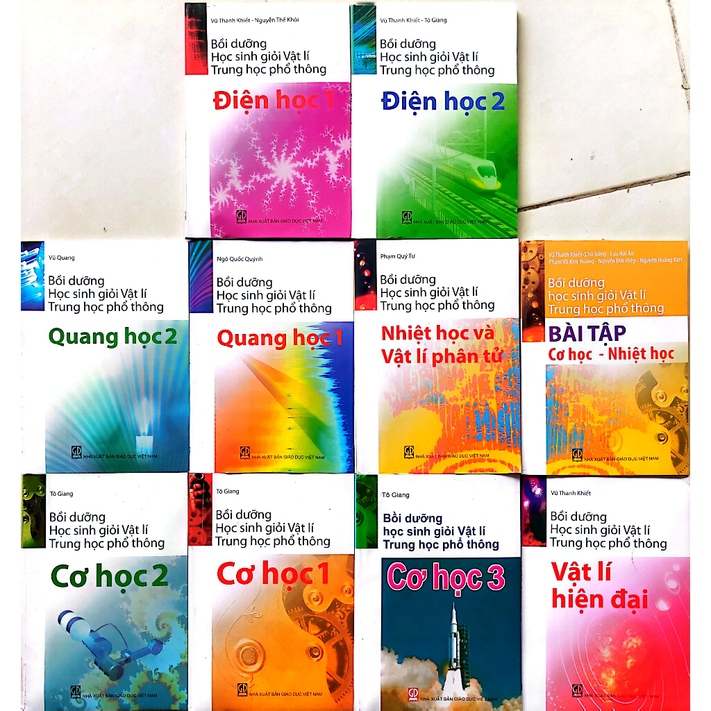 Sách Bồi Dưỡng Học Sinh Giỏi Vật Lí Thpt - Trọn bộ 10 quyển | Shopee Việt Nam