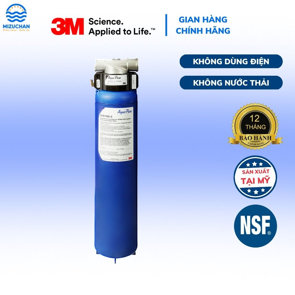 Lọc tổng, Máy lọc nước đầu nguồn 3M AP904 | Shopee Việt Nam