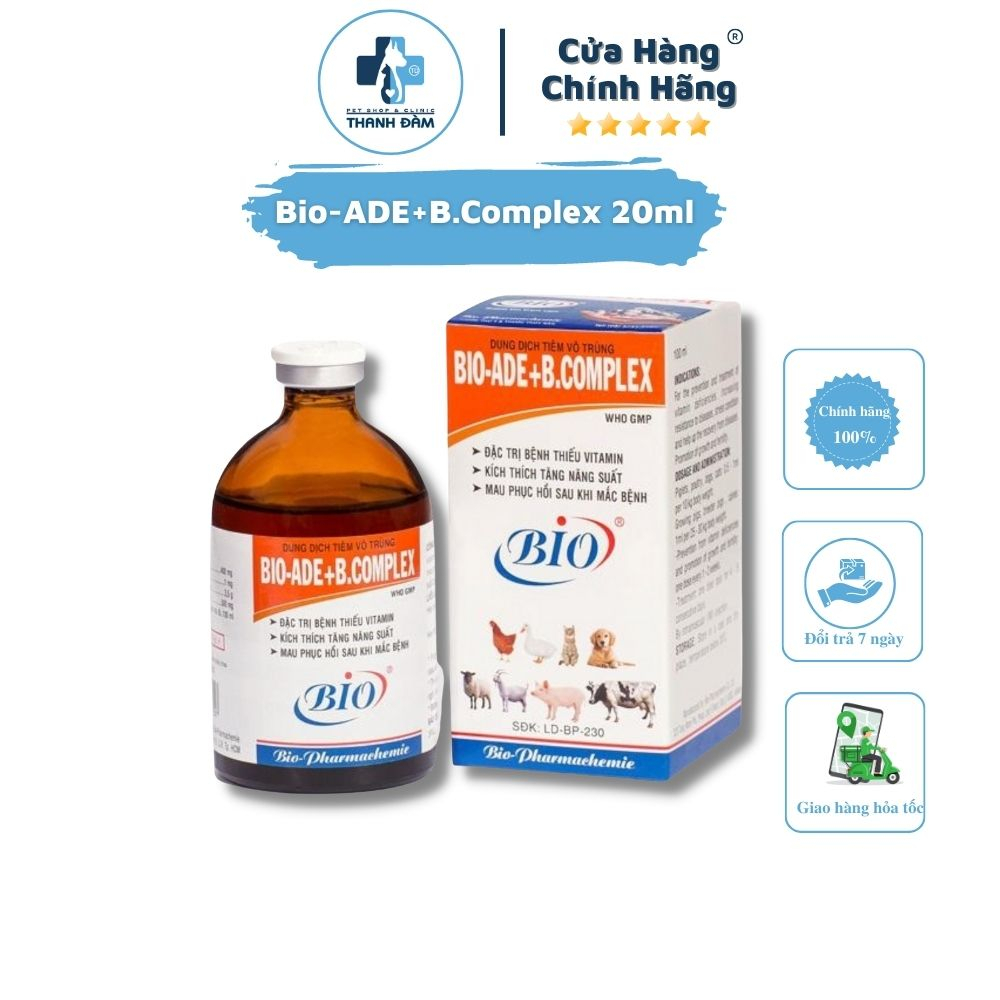 BIO- ADE + B.COMPLEX chai 20ml bổ sung vitamin tổng hợp | Shopee Việt Nam