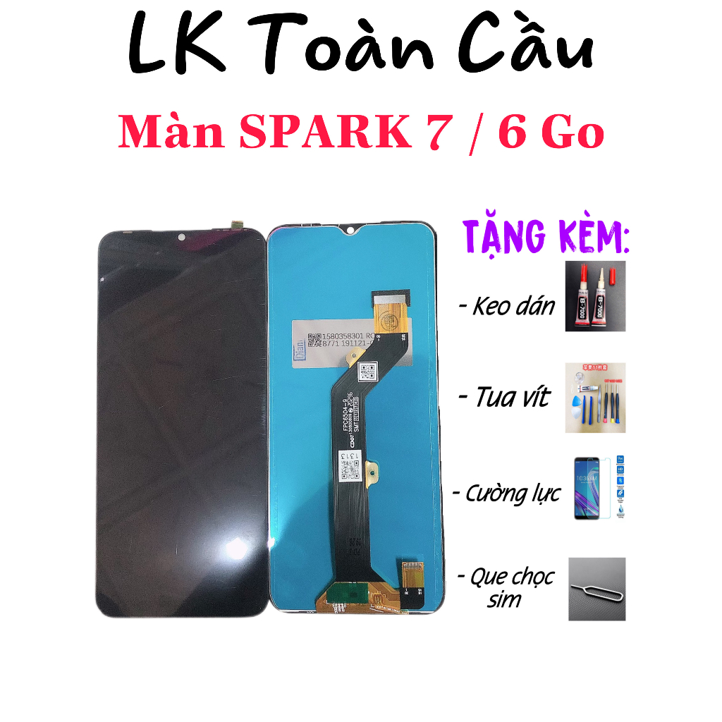 Màn hình TECNO Spark 7 / spark 7t / spark 7i / Spark 6 Go / Infinix Hot ...